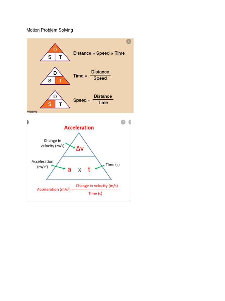 Motion Practice Problems (3) | PDF | Speed | Classical Mechanics