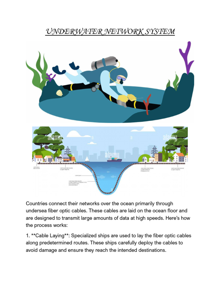 Underwater Network System | PDF | Computers | Technology & Engineering