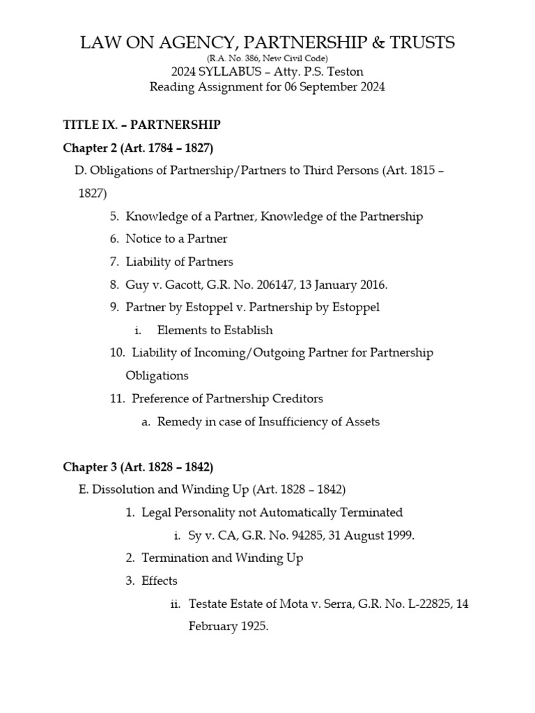APT - Week 6 - Reading Assignment | PDF | Limited Partnership | Partnership