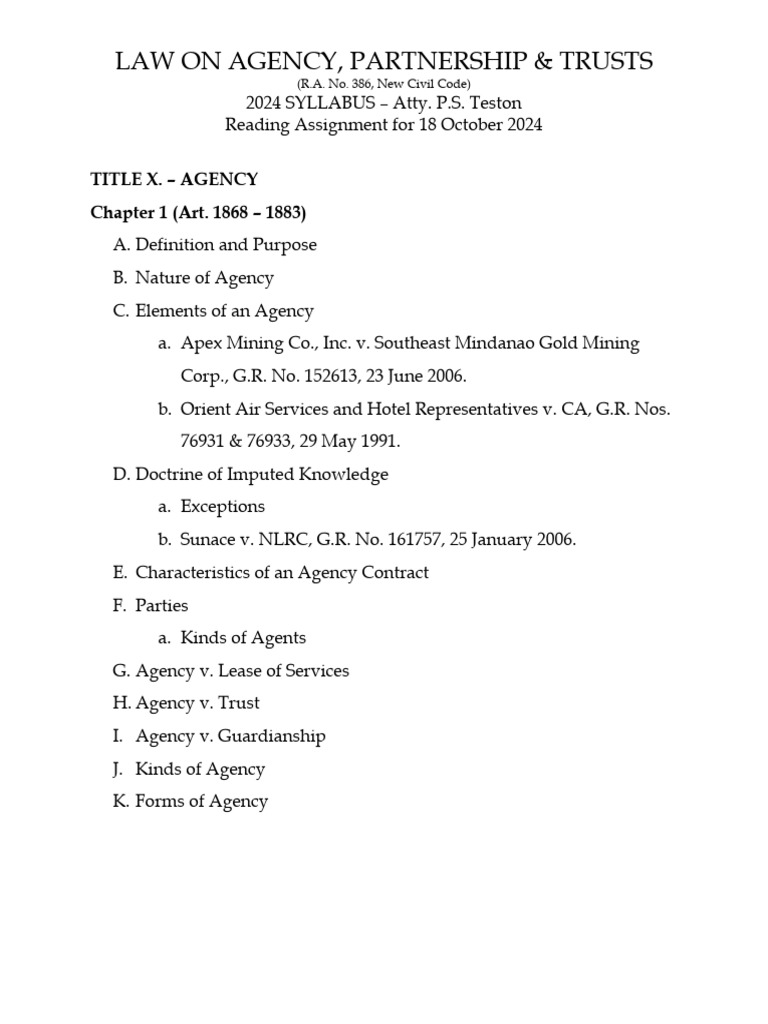 APT Week 9 Reading Assignment | PDF | Law