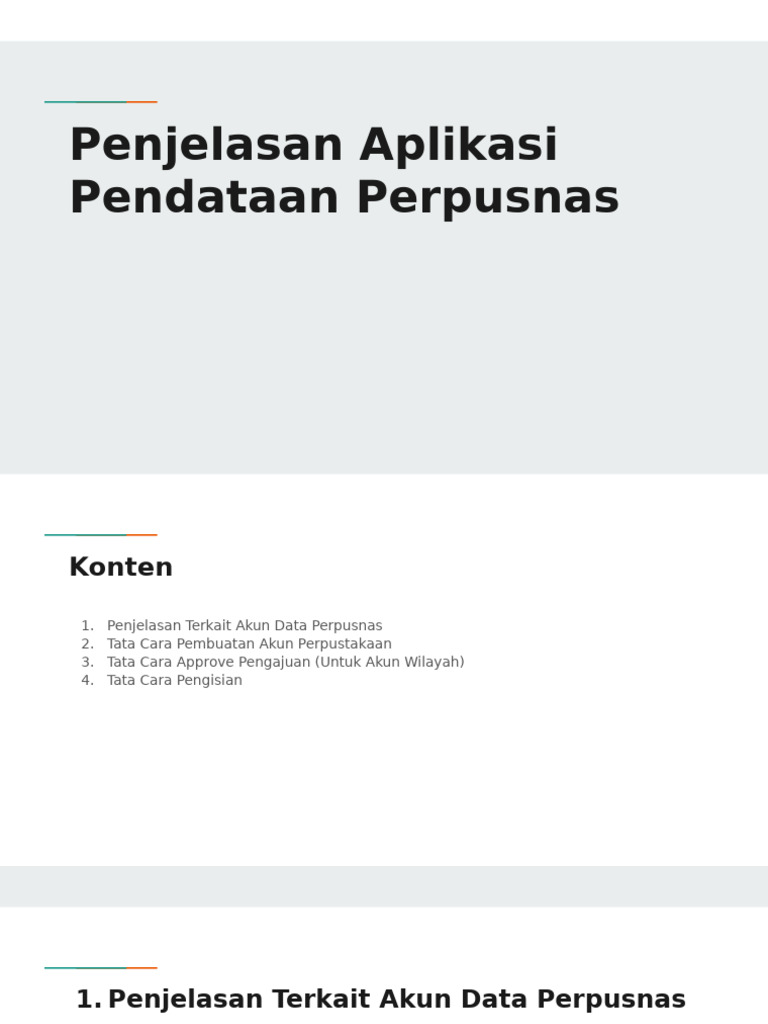 Tutorial Aplikasi Perpusnas | PDF | Pengelolaan Keuangan & Uang | Komputer