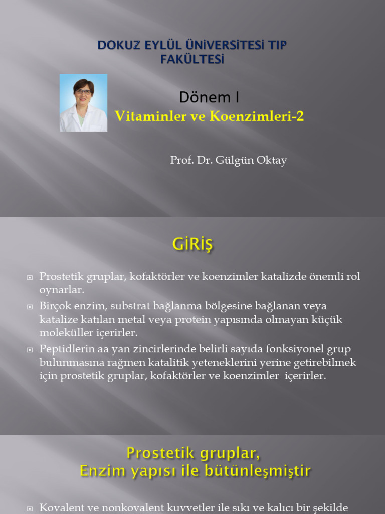 Vitaminler Ve Kofaktorleri Bolum 2 d1 | PDF