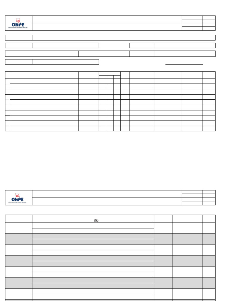 FM02-GOECOR-CAE Registro Capacitacion Electores | PDF | Documento de ...