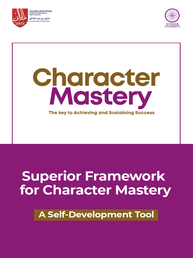 Character Mastery Development Tool | PDF | Courage | Virtue