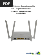Manual Ont Optictimes | PDF | Negocios | Informática
