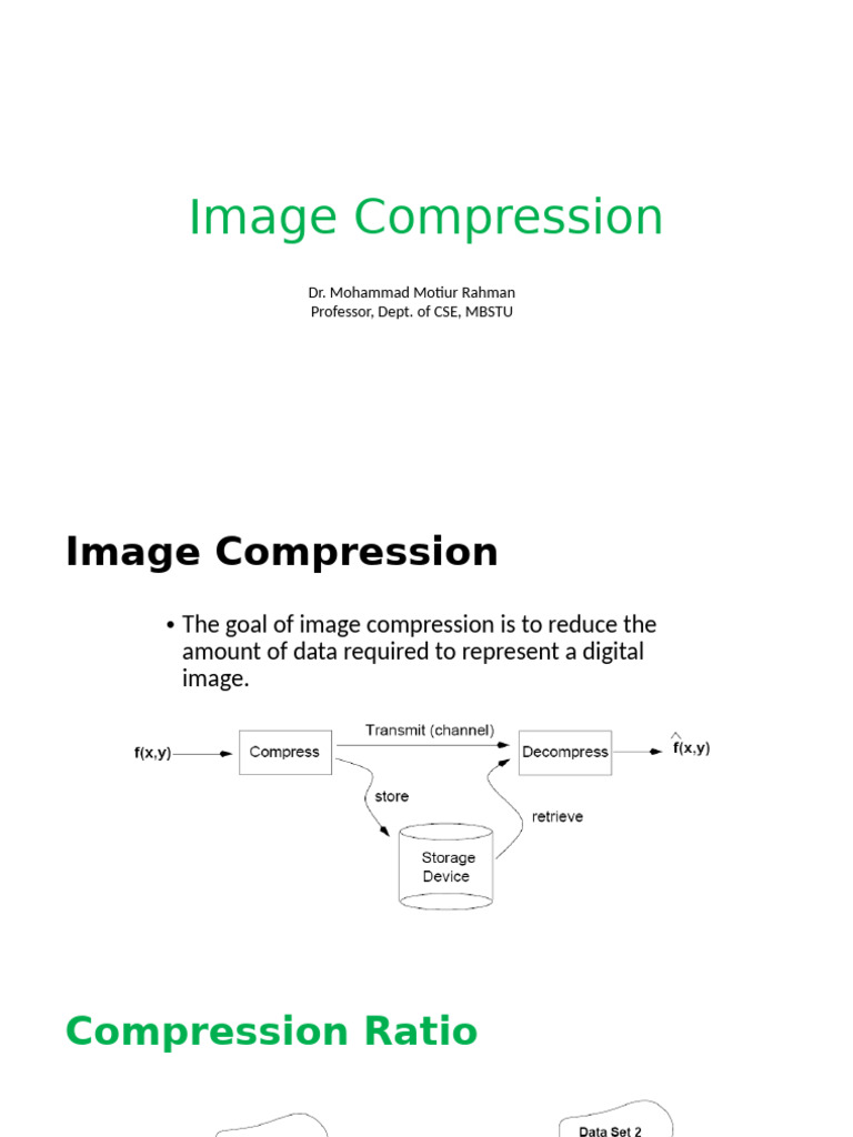 Lec13 Image-Compression Lec | PDF | Data Compression | Code