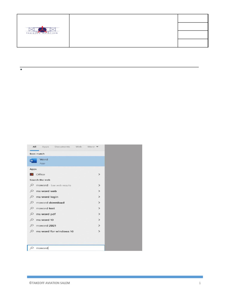 Chap 2 WORD | PDF | Microsoft Word | Window (Computing)