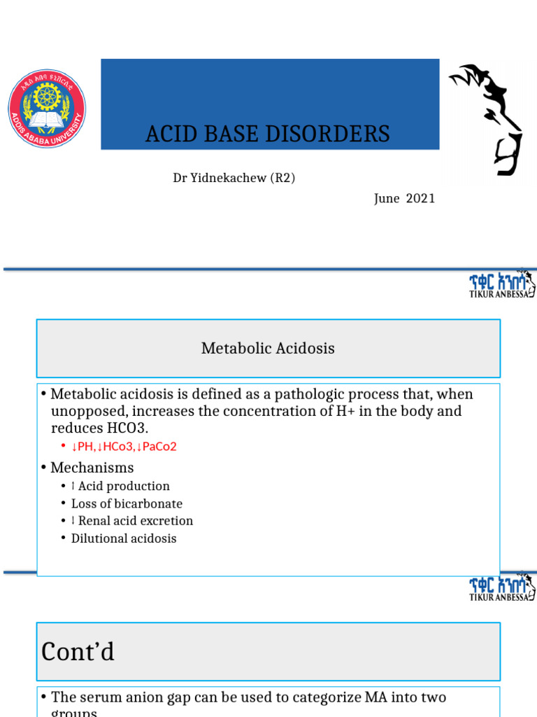 Acid-Base Disorders for Clinicians | PDF | Physiology | Medical Specialties
