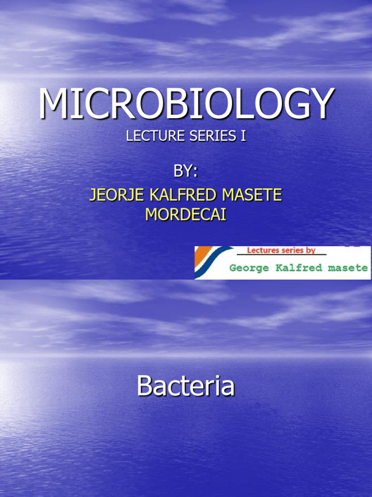 Bacteria Simple Pdf Bacteria Cell Biology