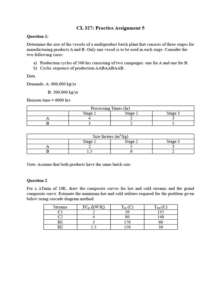 Practice Assignment 5 | PDF
