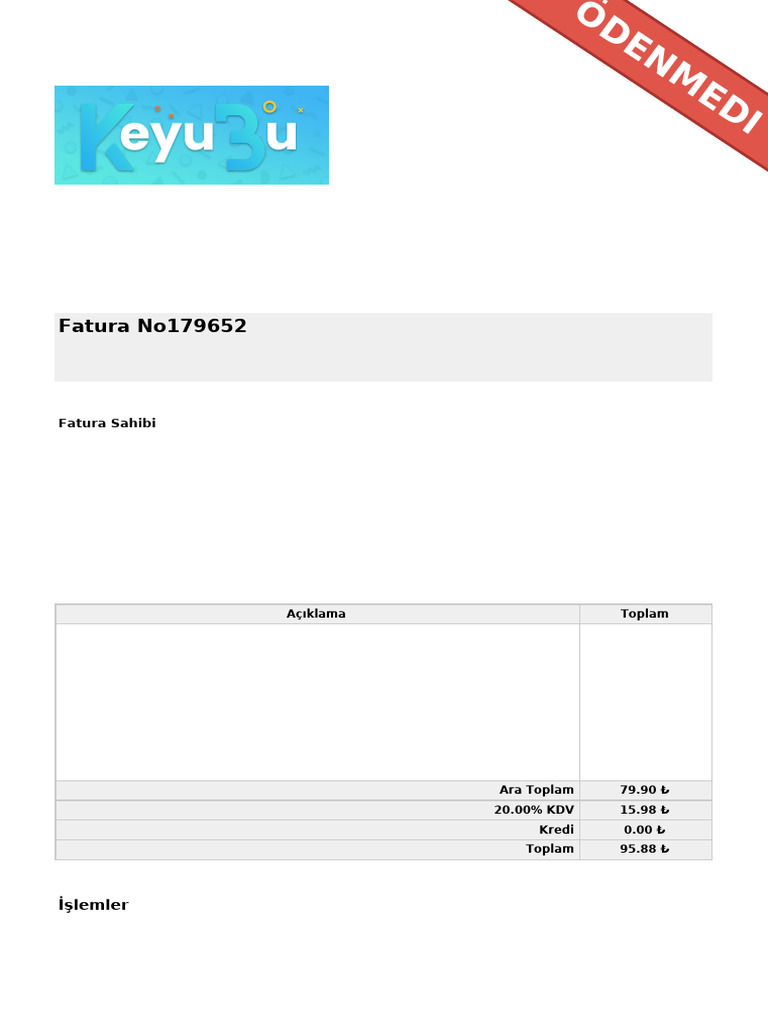 Fatura-179652 | PDF