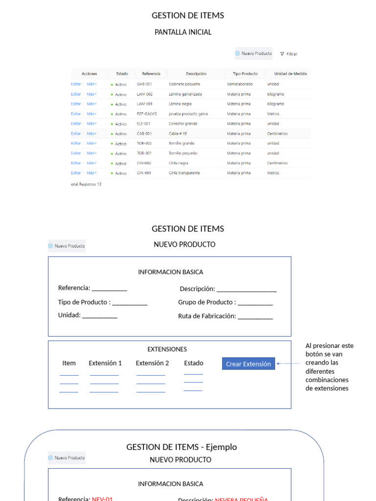 Gestion de Items | PDF | Información | Informática