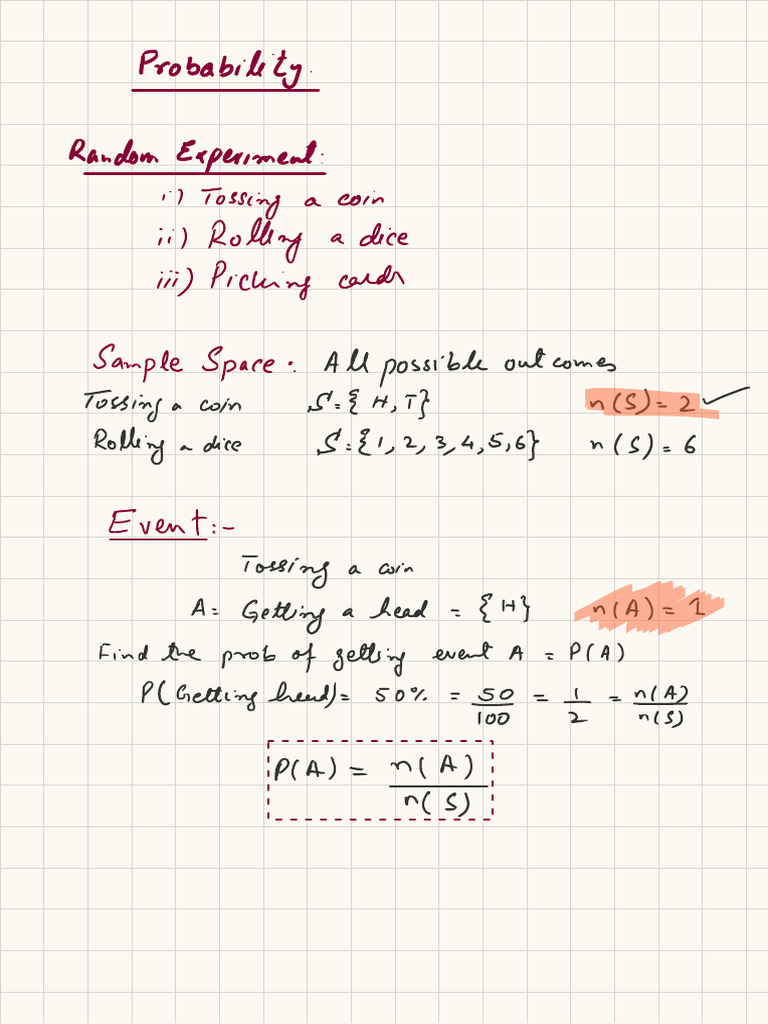 Probability 21-10-24 | PDF