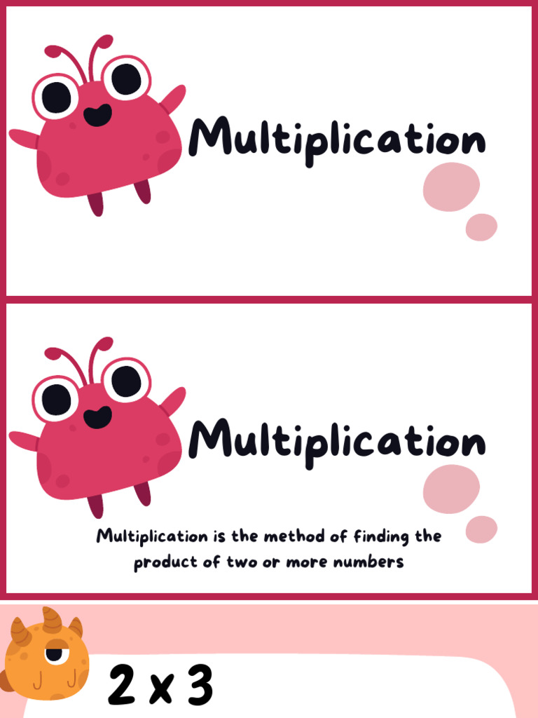 Understanding Multiplication Concepts | PDF