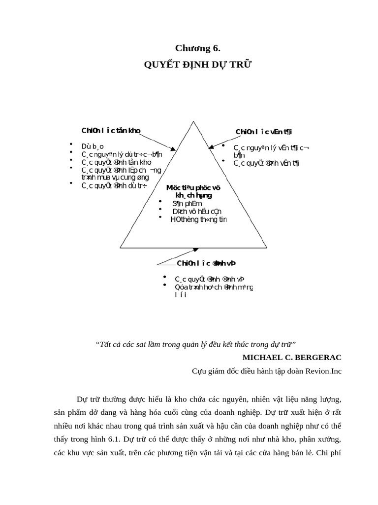 Chuong 6. Quyet Dinh Du Tru | PDF