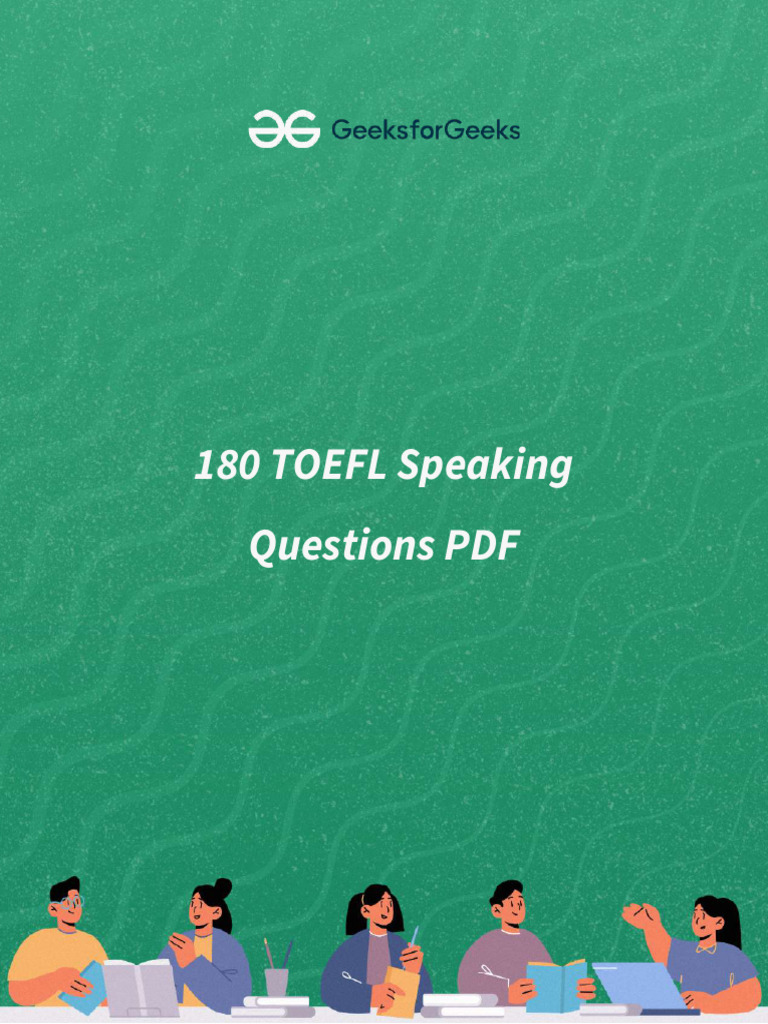 180 TOEFL Speaking Questions PDF - Compressed | PDF | Mental Health