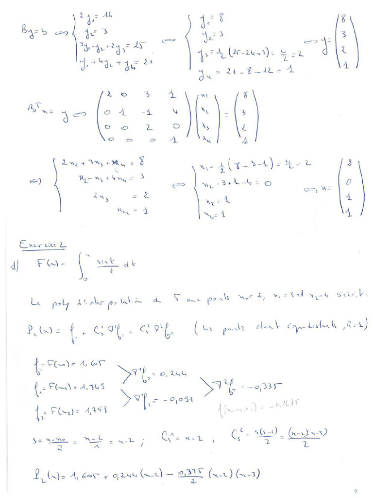 Serie3 Corrigé Ex5 | PDF