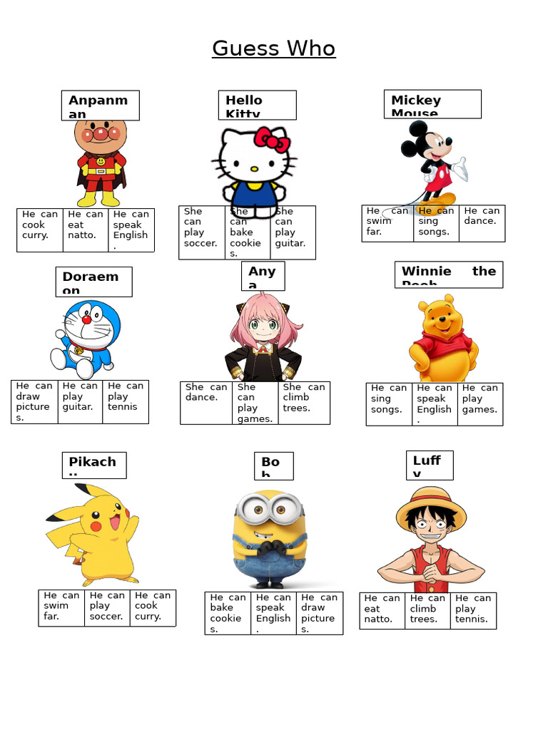 Fun Character Abilities and Skills | PDF