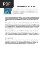 Alamat NG Araw, Buwan at Mga Bituin | PDF