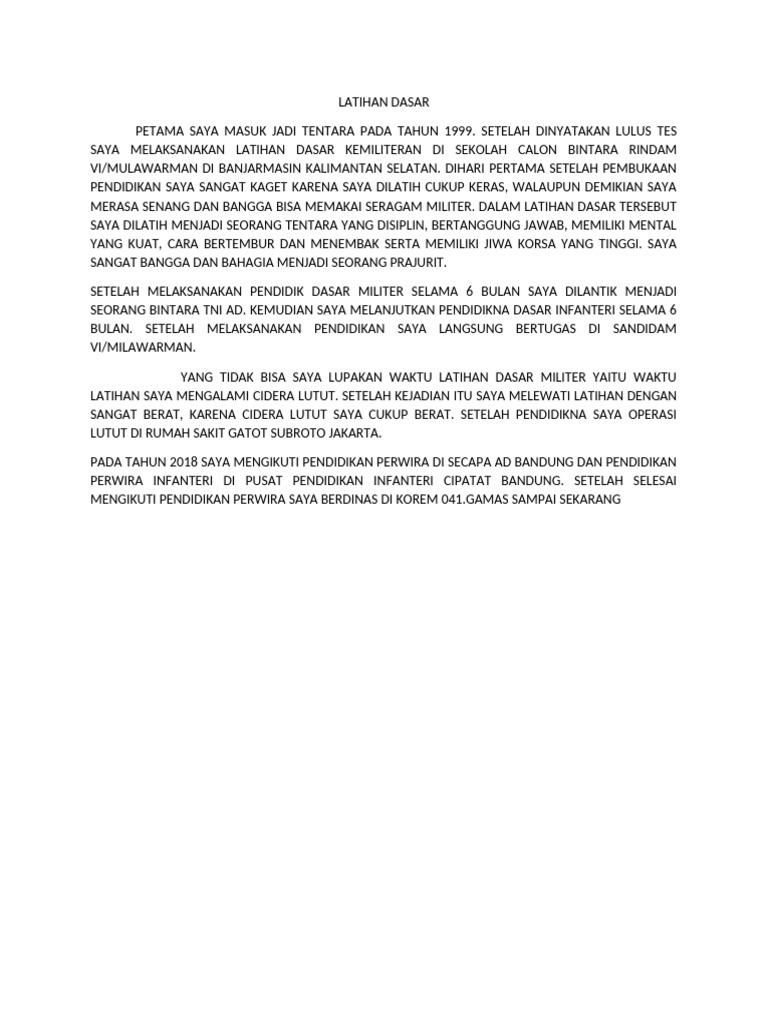 Latihan Dasar Pdf