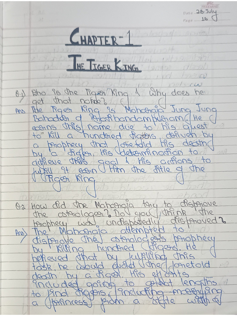 The Tiger King (English) | PDF