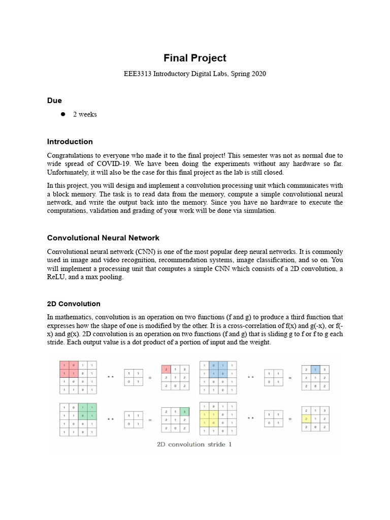 Final - Project | PDF | Applied Mathematics | Computational Neuroscience