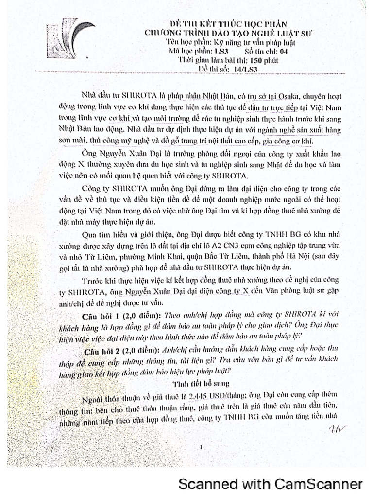 Bo de Thi LS3 + Đáp Án | PDF