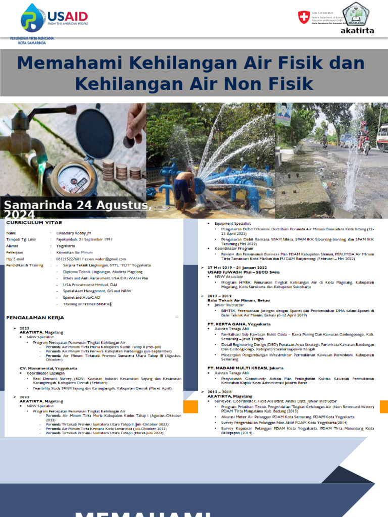 Memahami Kehilangan Air Fisik | PDF