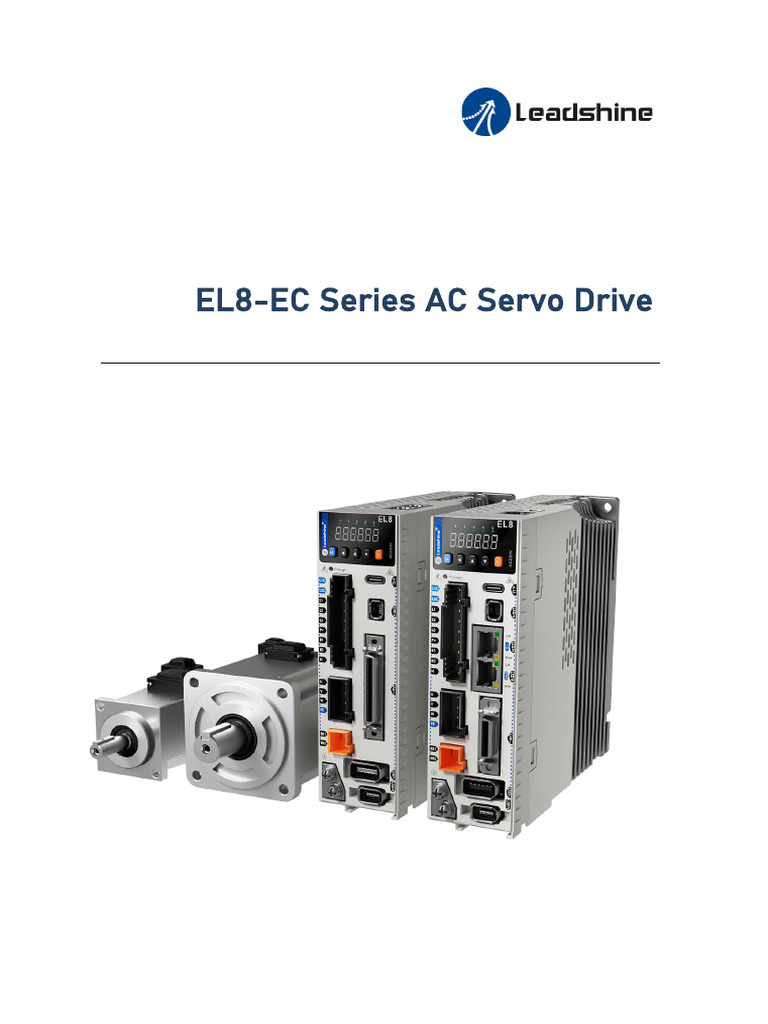 EL8-EC Series AC Servo Drive User Manual V1.01 | PDF | Power Supply ...