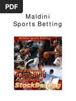 The Complete Book of Sports Betting | PDF | Odds | Gambling