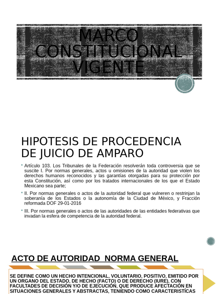 Marco Constitucional 2024 | PDF | Constitución | Estado (política)