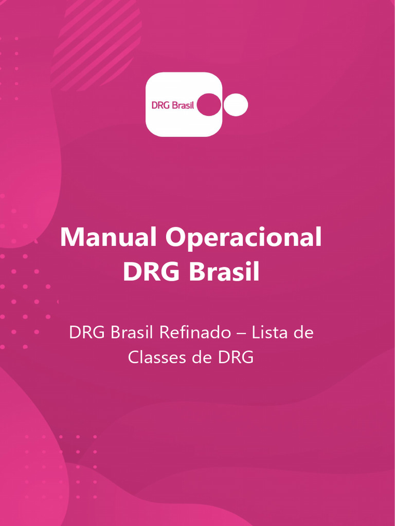 Classes de DRG no Brasil | PDF | Sistema reprodutivo | Trato ...