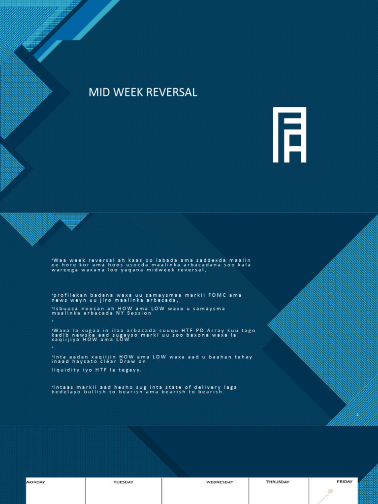 Mid Week Reversal | PDF