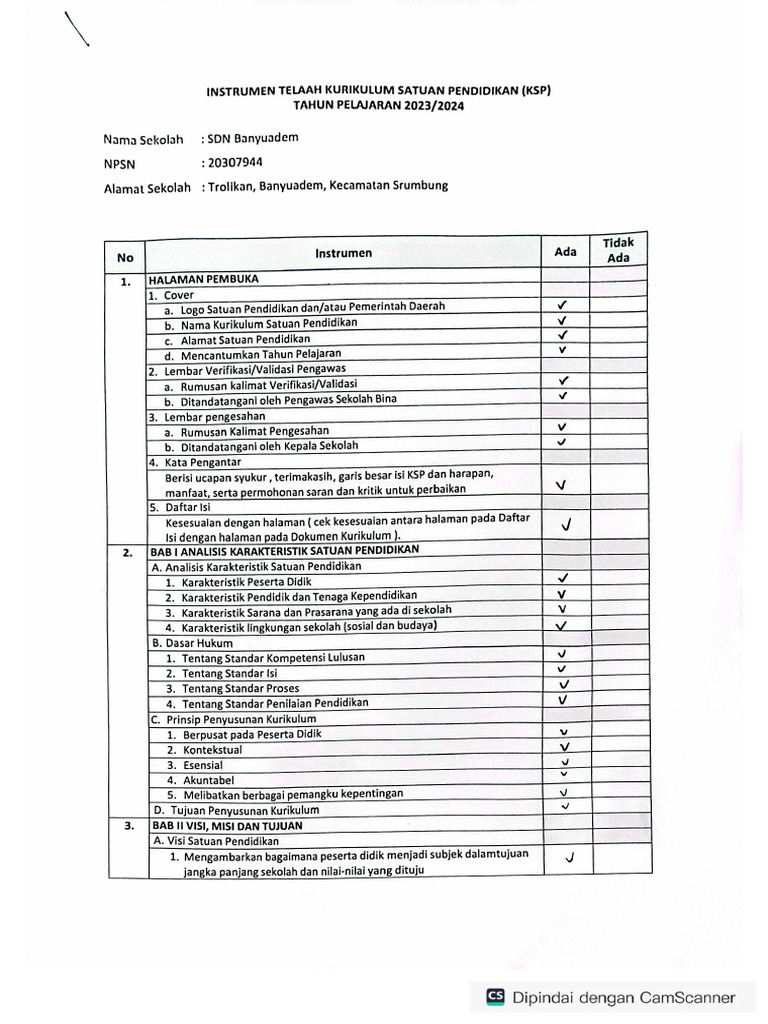 Telaah Dokumen | PDF