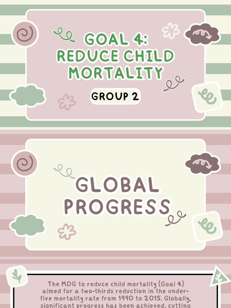 Group 2 Goal 4 Reduce Child Mortality | PDF | Infant Mortality | Child ...