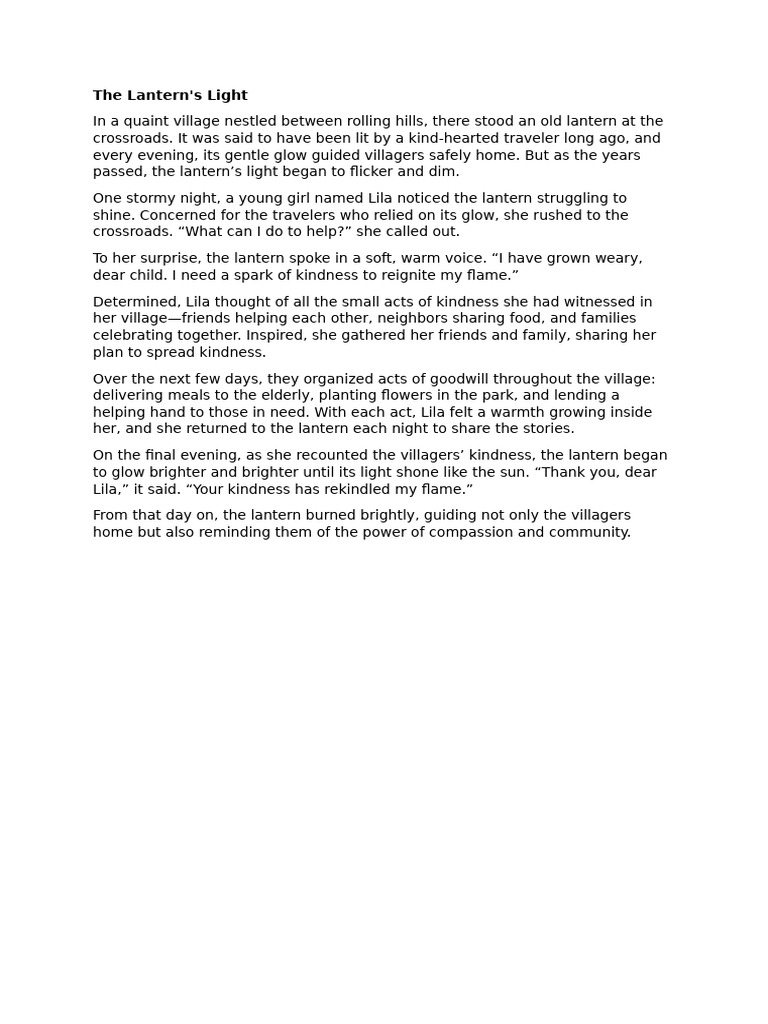 The Lantern | PDF | Poetry