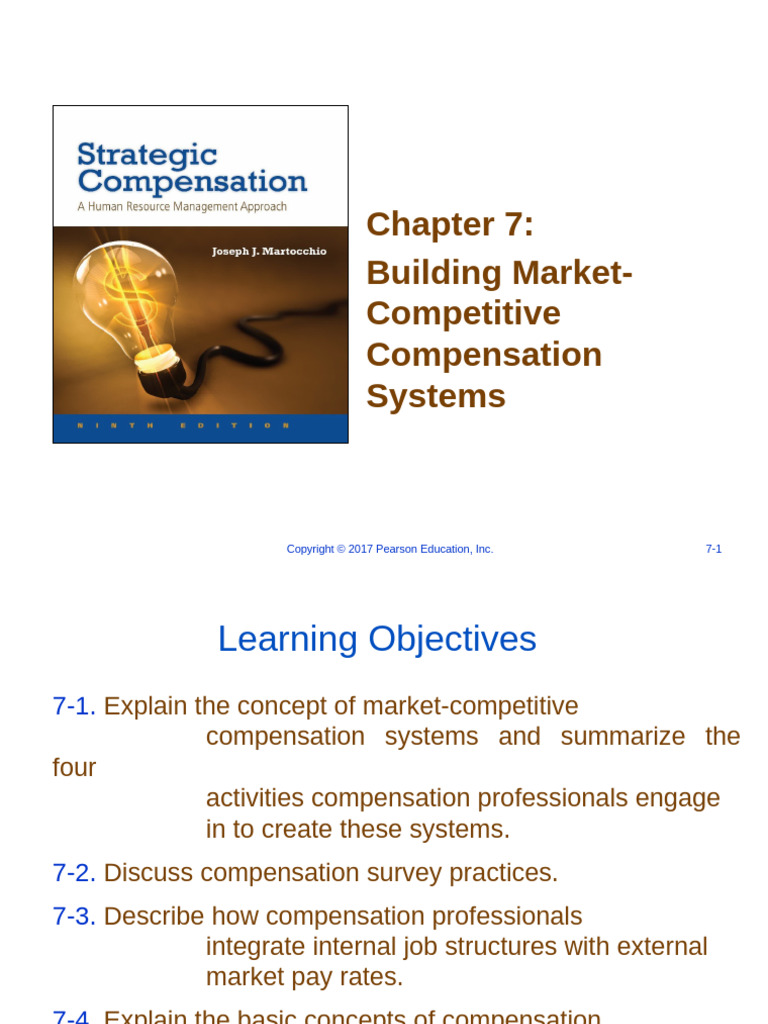 Week-7 Market Competitive Compensation System | PDF | Employment ...