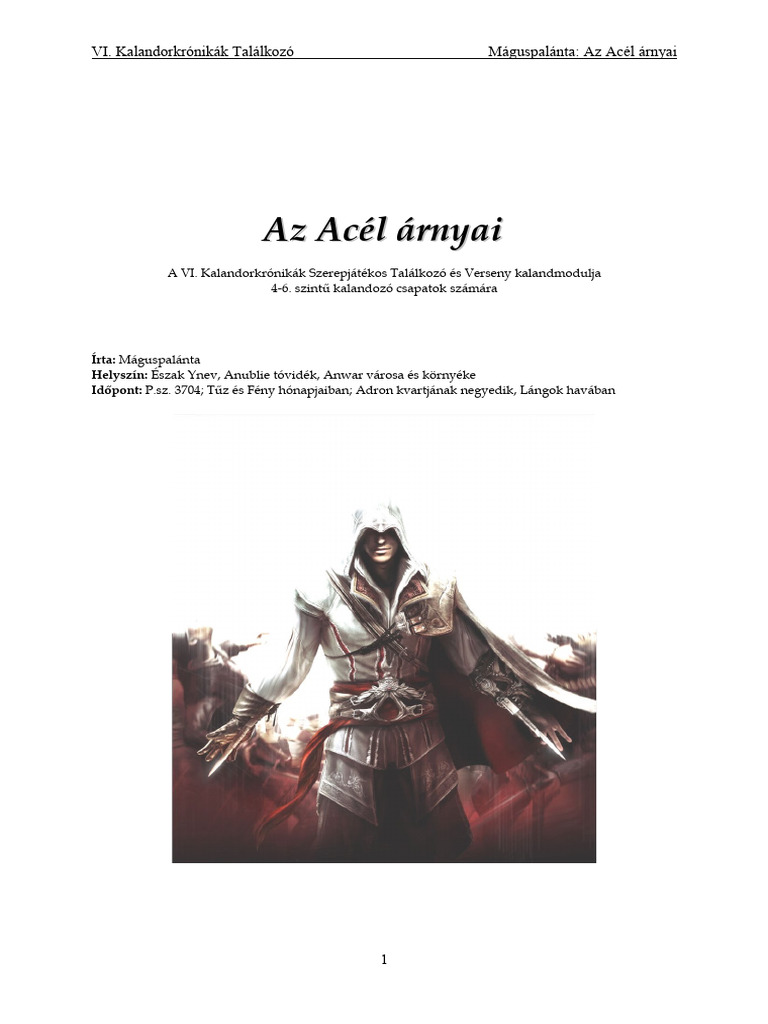 (Toron NY Anublie) Az-Acél-Árnyai | PDF