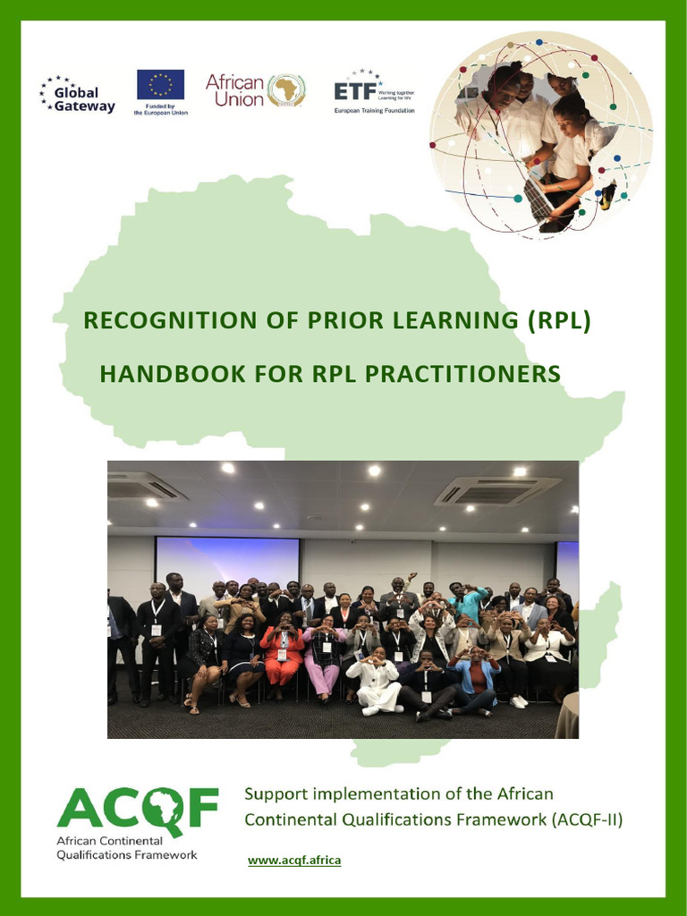 ACQF - RPL Handbook For Practitioners-En - 07082024 | PDF | Cognition ...