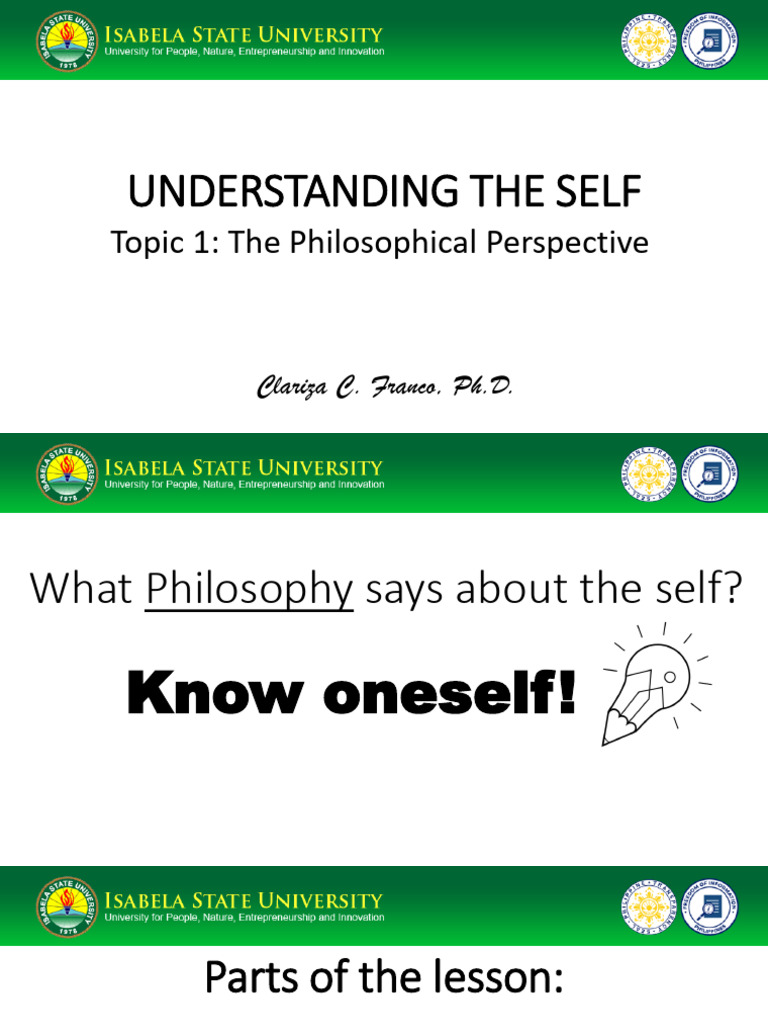 Philosophy of the Self Explained | PDF | Soul | Philosophy Of Self