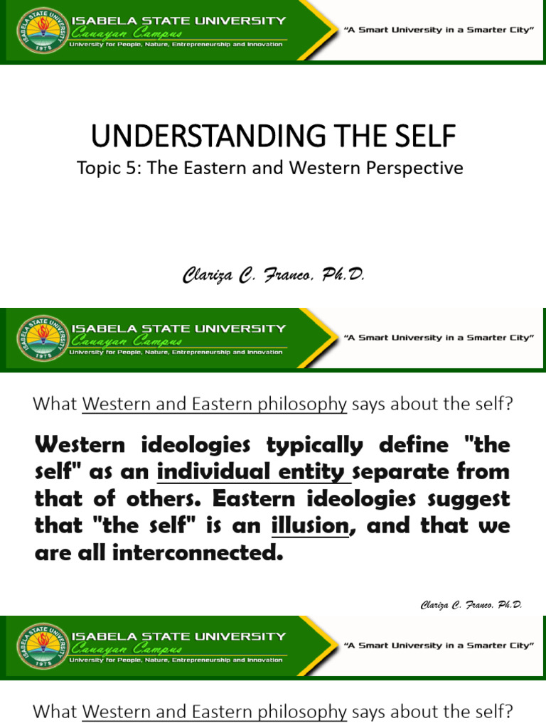 Eastern vs. Western Self Concepts | PDF | Confucianism | Ātman (Hinduism)
