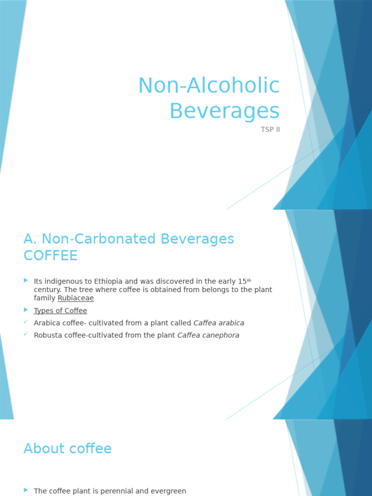 Beverage Notes | PDF | Coffee | Drink