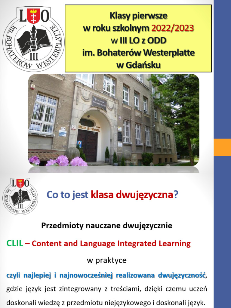 PREZENTACJA KLAS(1) | PDF