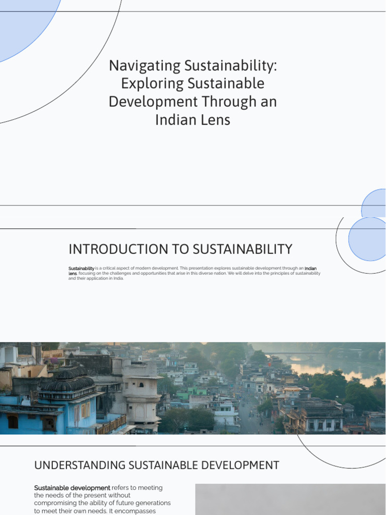 Slidesgo Navigating Sustainability Exploring Sustainable Development ...