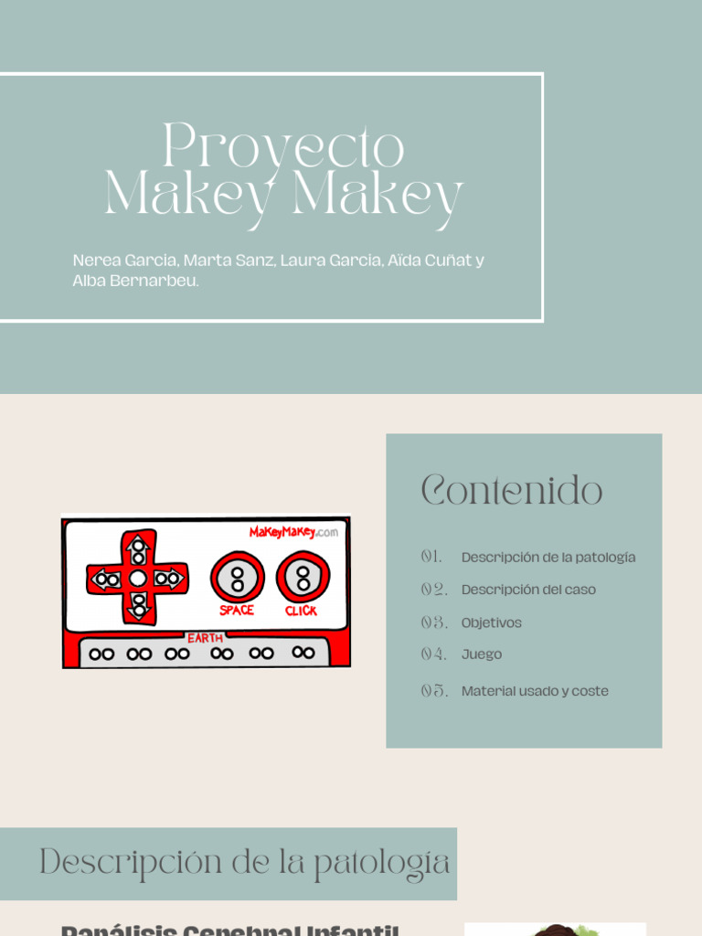 Presentación Trabajo Makey Mekey | PDF | Juegos y actividades | Hogar, jardinería y bricolaje