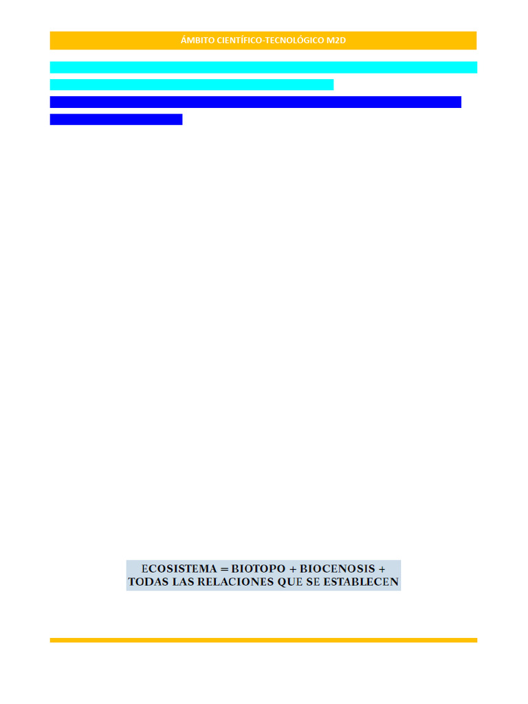 Tema 3 ACT M2 - 241010 - 092124 | PDF | Entorno natural | Ecosistema
