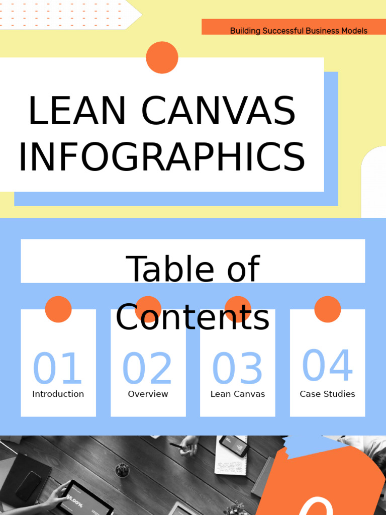 Modern Geometric Lean Canvas Infographics | PDF | Lean Startup | Market ...