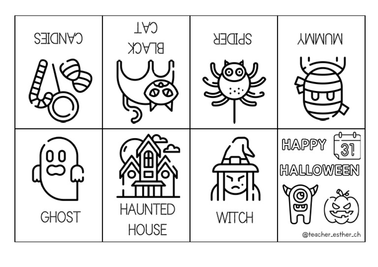 Halloween Minibook | PDF