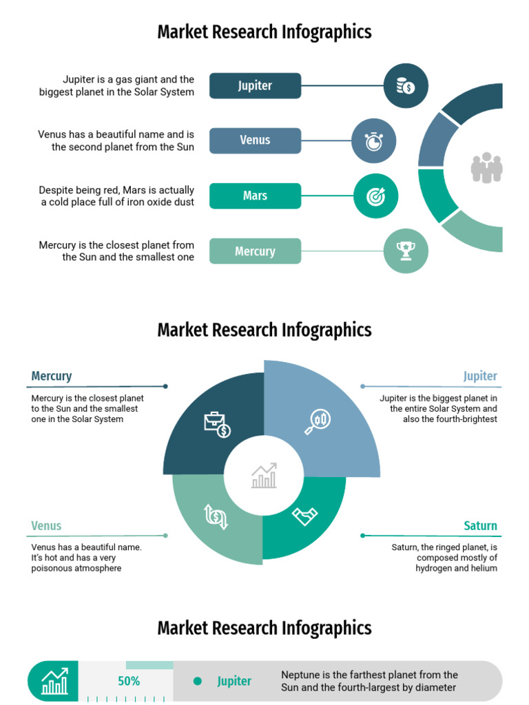 Market Research Infographics | PDF | Planets | Solar System