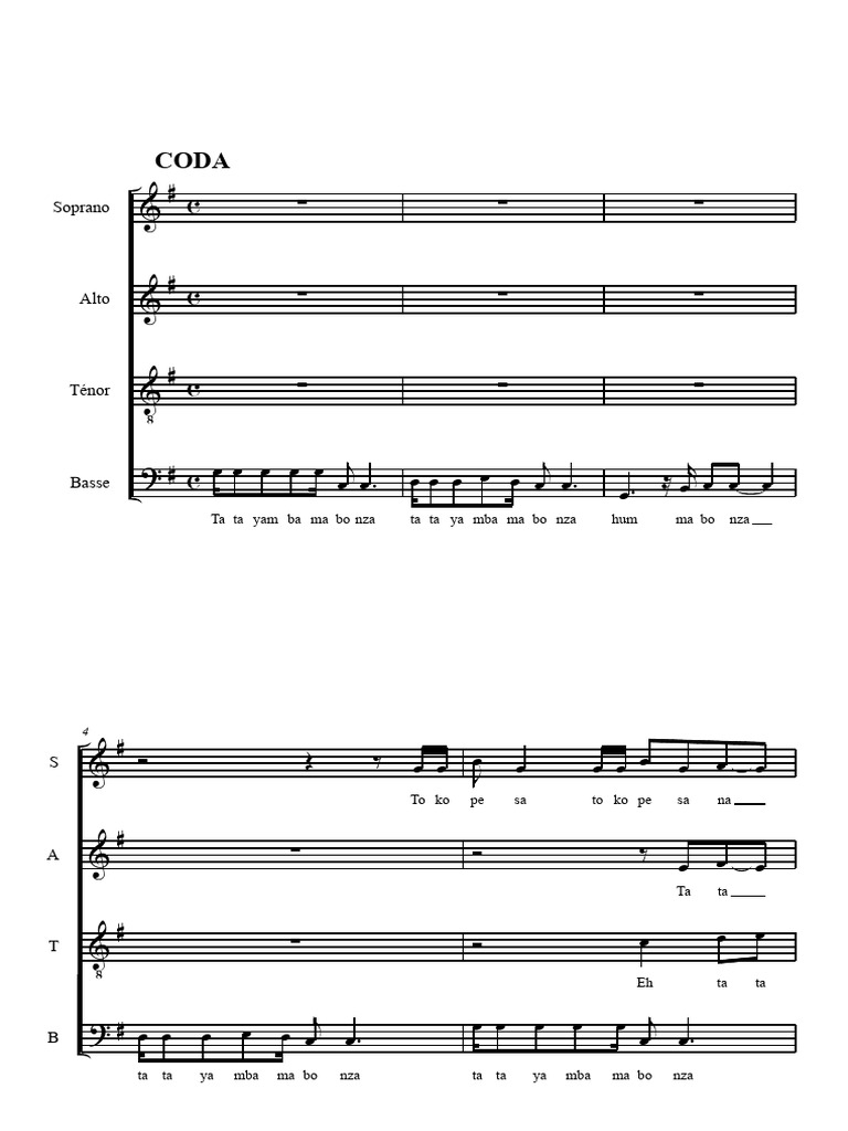 Finale 2005b - (TATA YAMBA MA BONZA | PDF